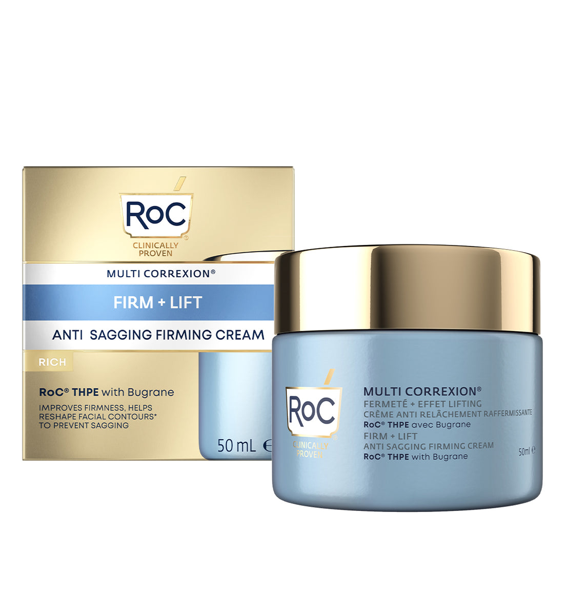 MULTI CORREXION® Firm + Lift Anti-Sagging Firming Cream – RoC UK